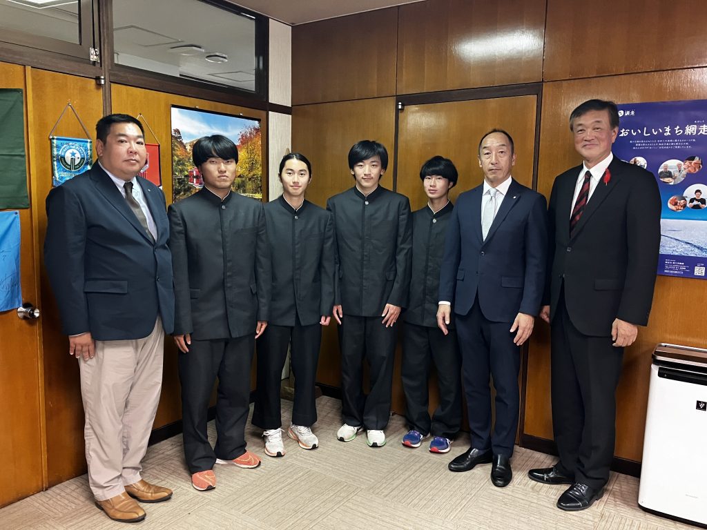 全国障害者スポーツ大会（SAGA2024）【網走市長表敬訪問】 | 日本体育大学附属高等支援学校